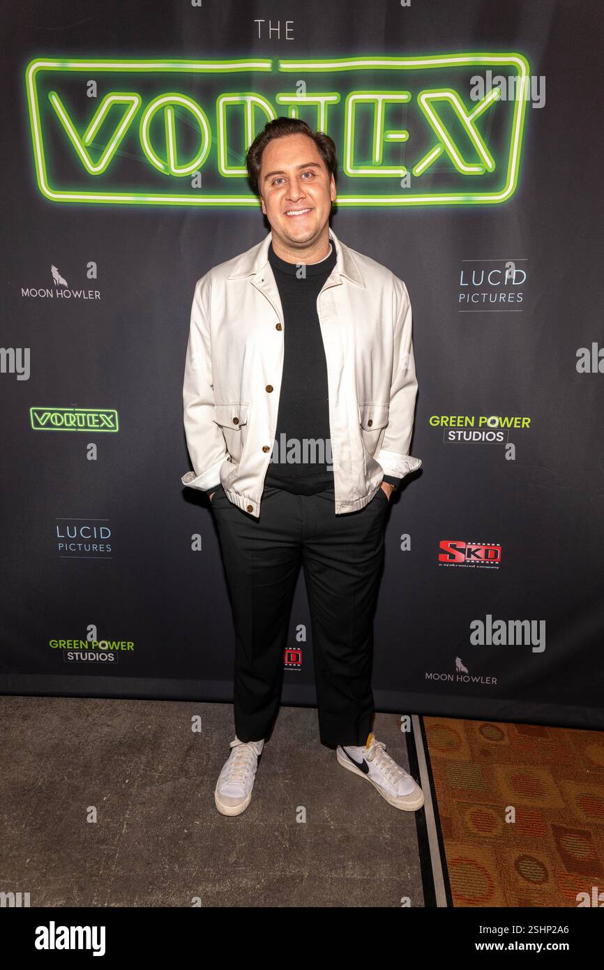 Los Angeles, USA. 10th Feb, 2025. Actor Chris Kleckner attends Lucid ...