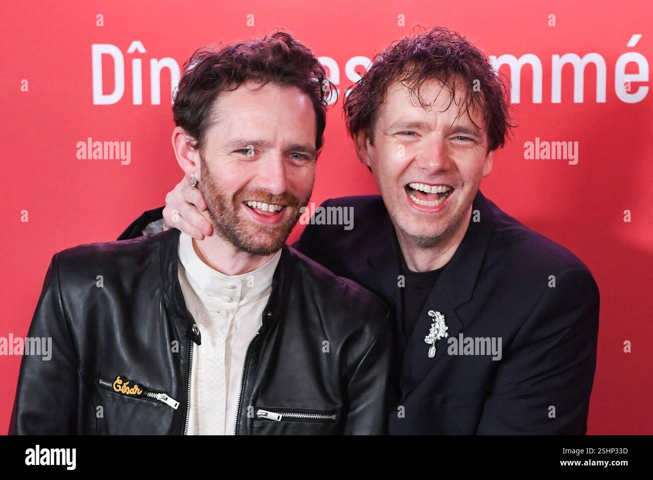 Paris, France. 10th Feb, 2025. Jules Reinartz and Antoine Reinartz ...