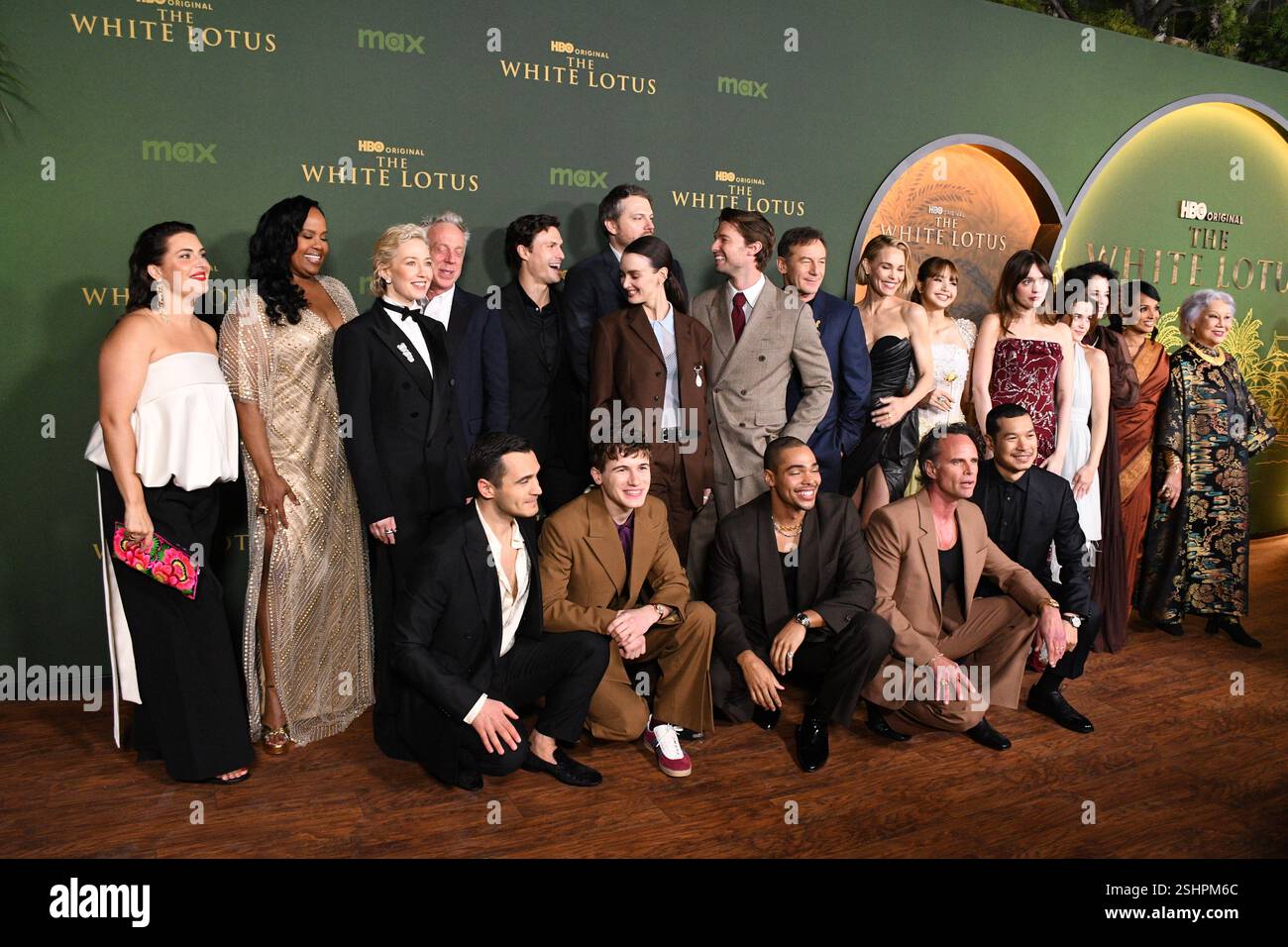 Los Angeles, California, USA 10th February 2025 Front Row (L-R) Actor ...