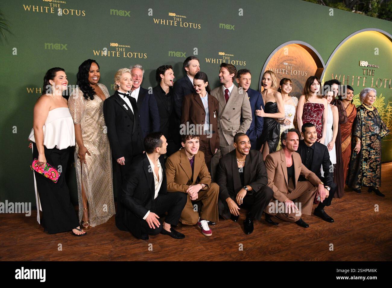 Los Angeles, California, USA 10th February 2025 Front Row (L-R) Actor ...