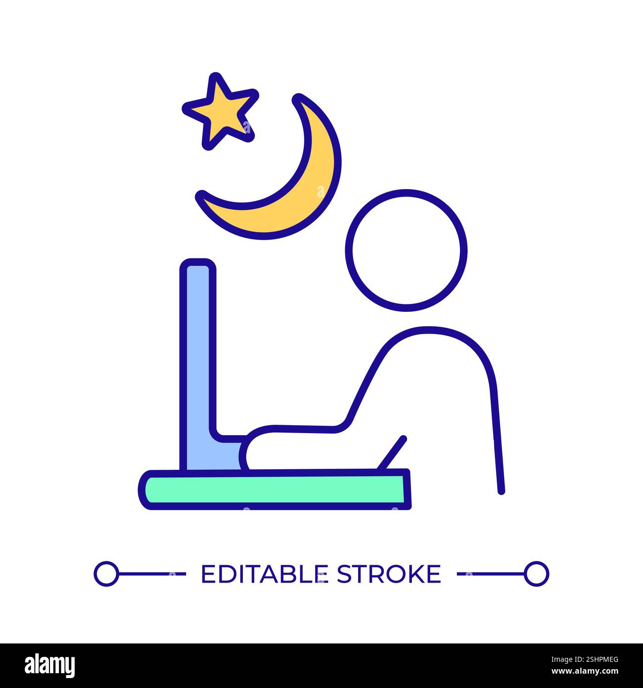 Job overtime icon cartoon Stock Vector Images - Alamy