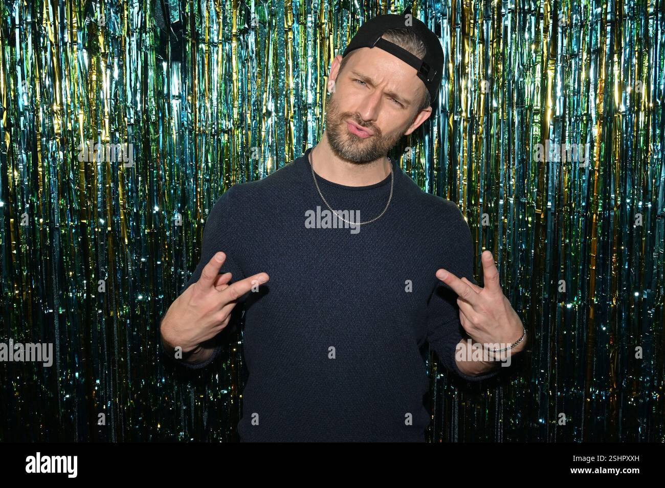 West Hollywood, CA USA - February 8, 2025: Derek Yates in West ...