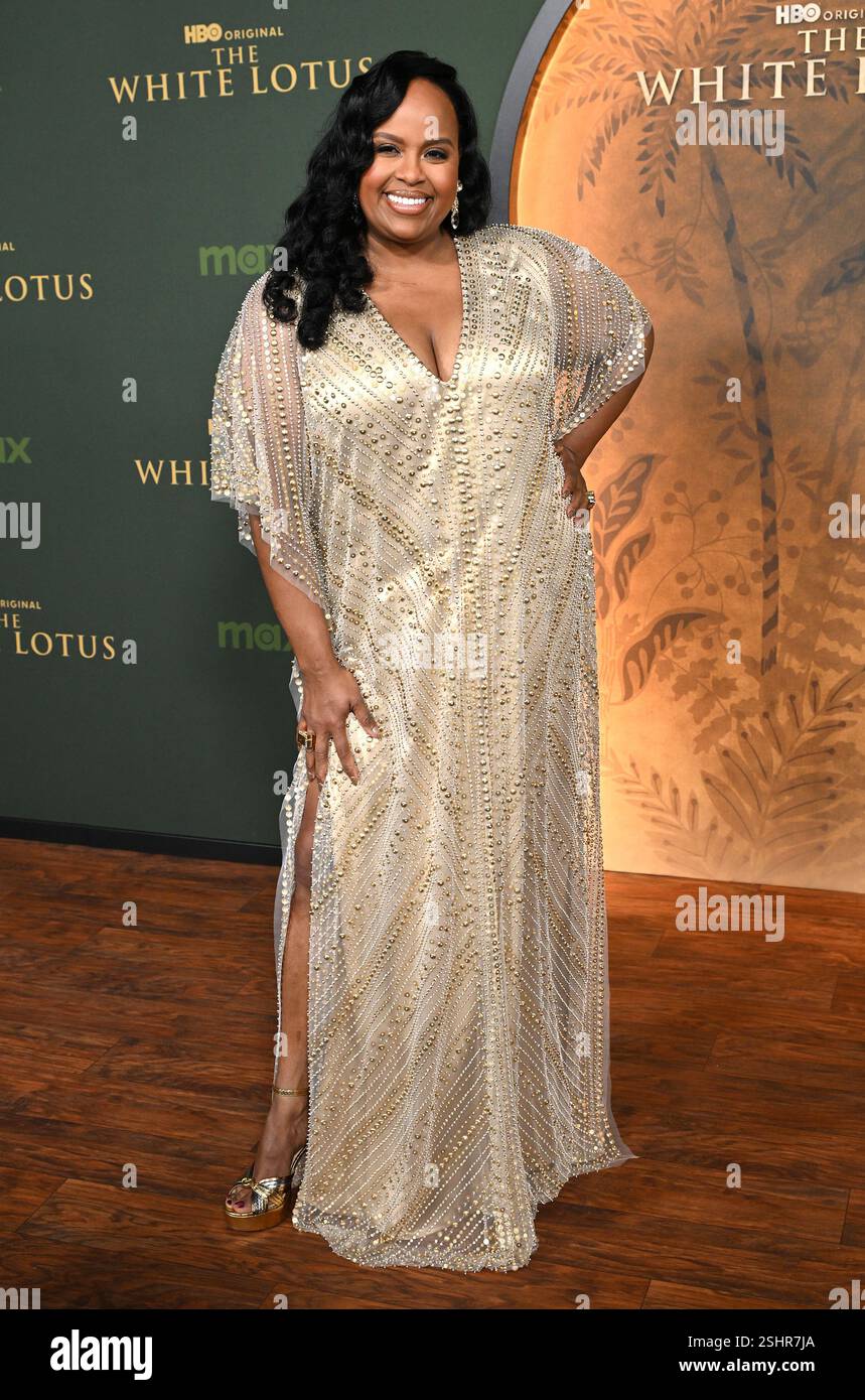 Los Angeles, USA. 10th Feb, 2025. Natasha Rothwell arriving to HBO ...