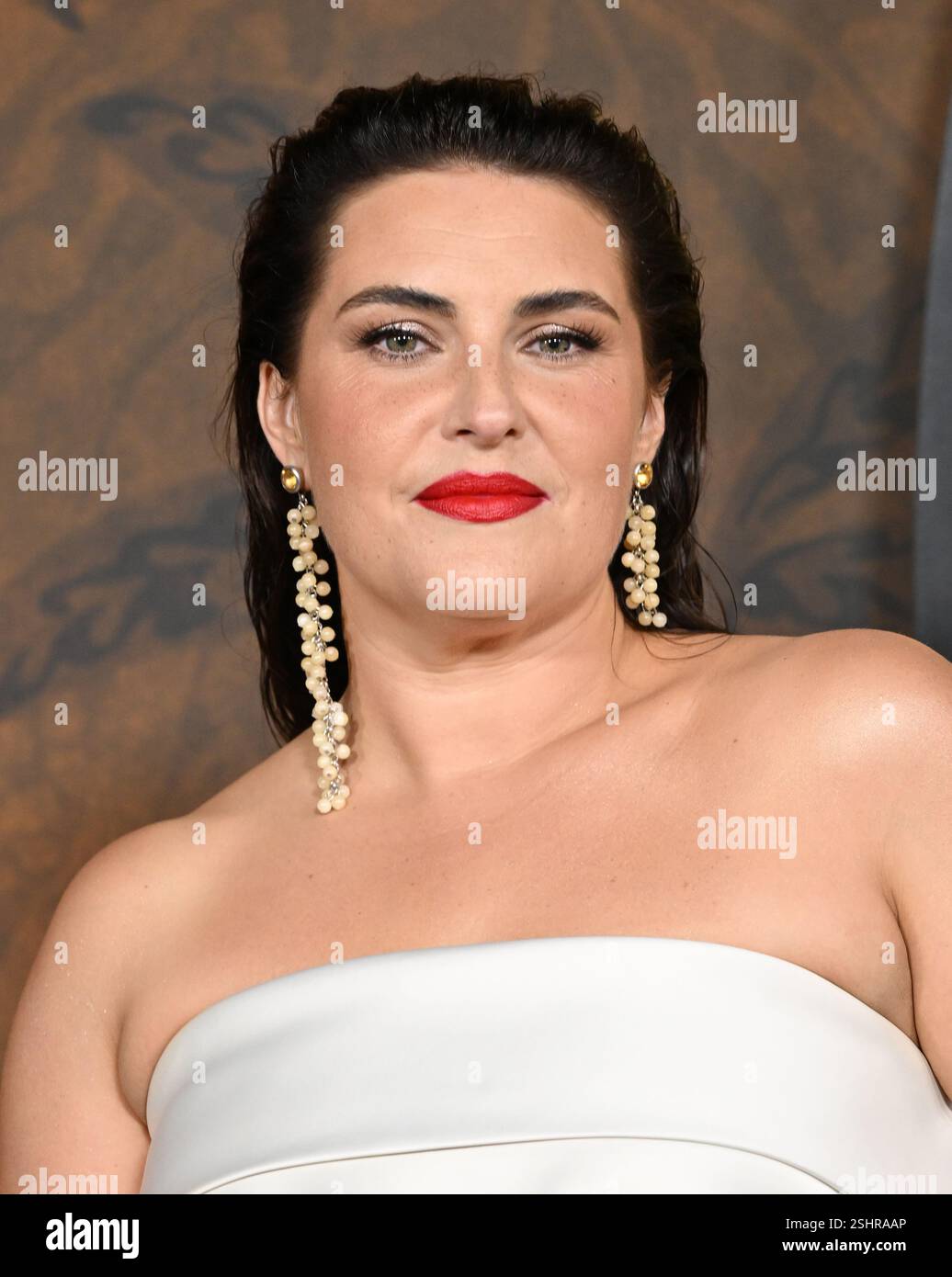 Los Angeles, USA. 10th Feb, 2025. Morgana O'Reilly arriving to HBO ...