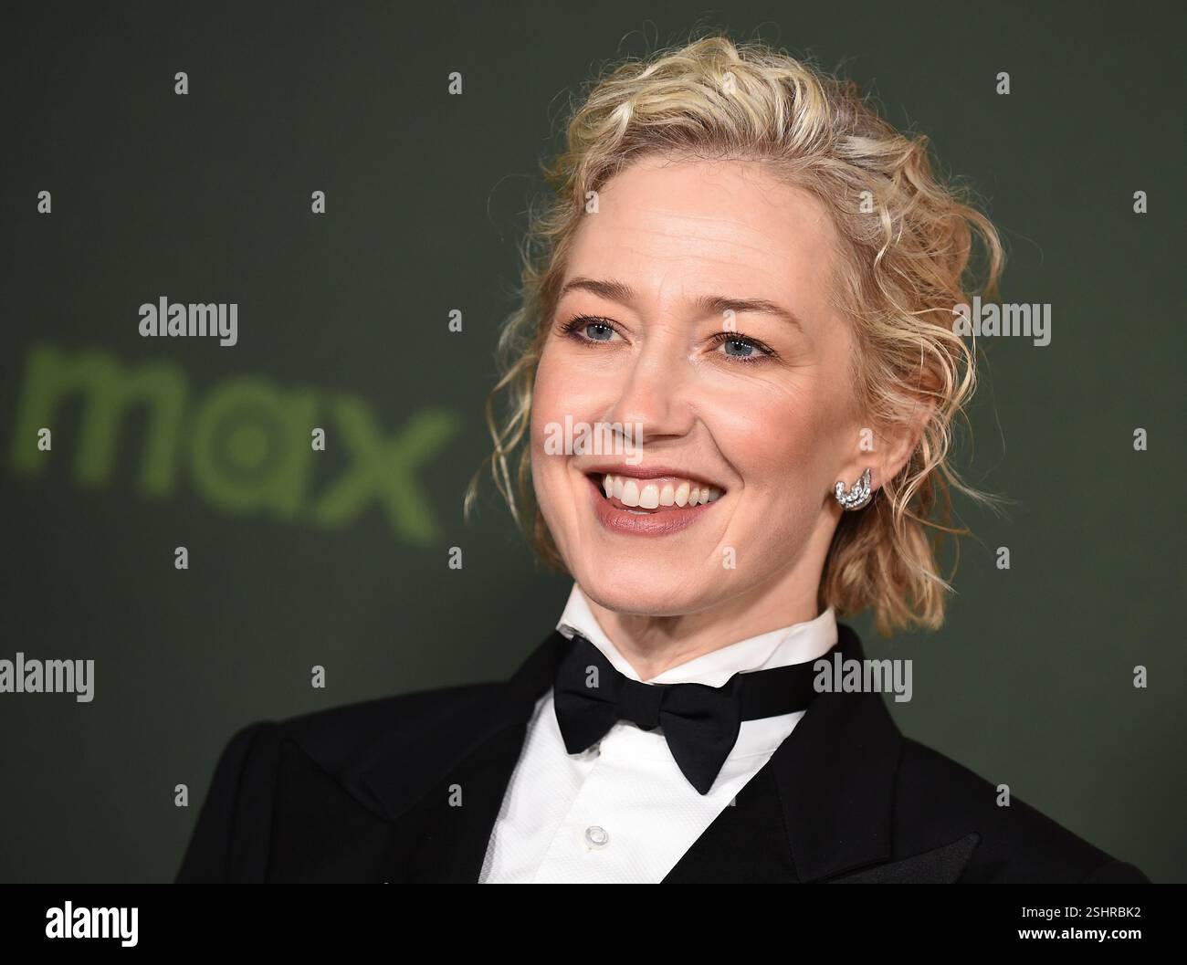 Los Angeles, USA. 10th Feb, 2025. Carrie Coon arriving to HBO original ...