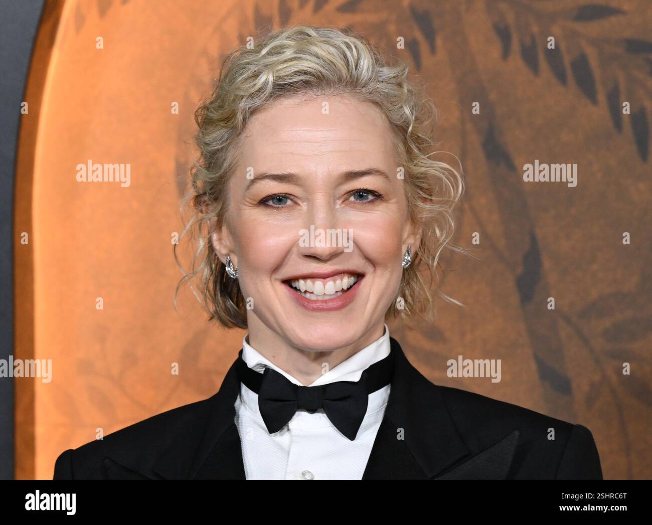 Los Angeles, USA. 10th Feb, 2025. Carrie Coon arriving to HBO original ...