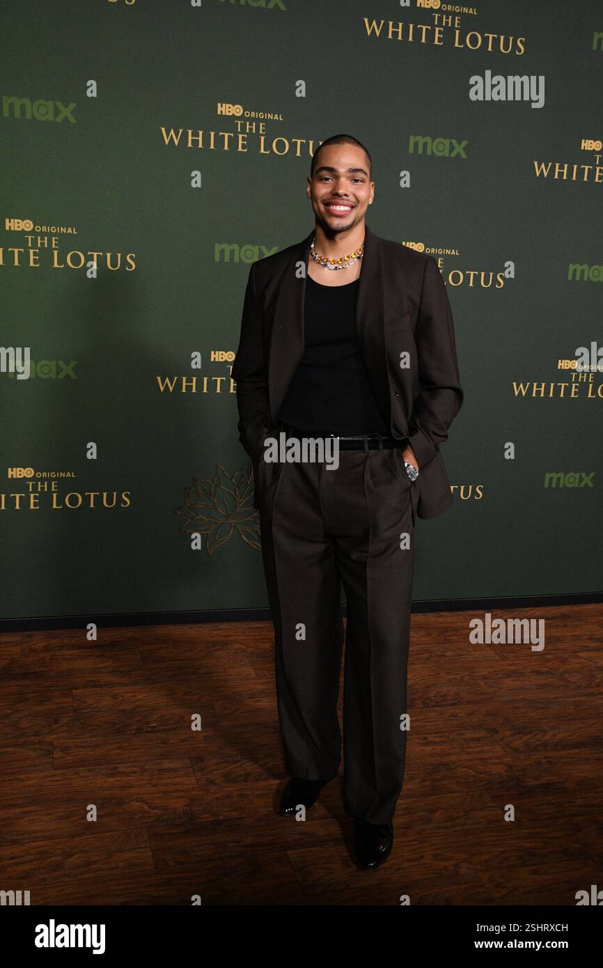 Los Angeles, California, USA 10th February 2025 Actor Nicholas Duvernay ...