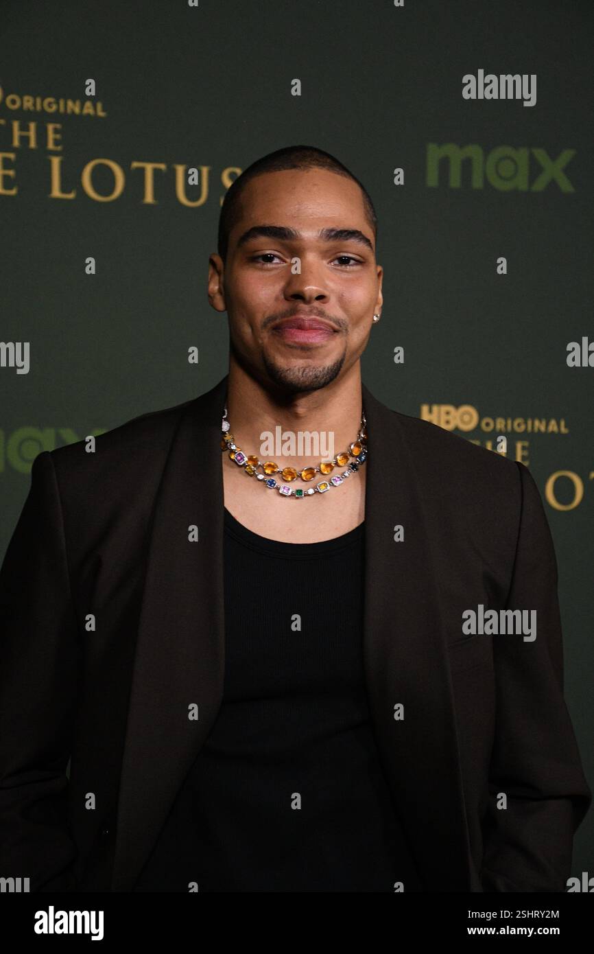 Los Angeles, California, USA 10th February 2025 Actor Nicholas Duvernay ...