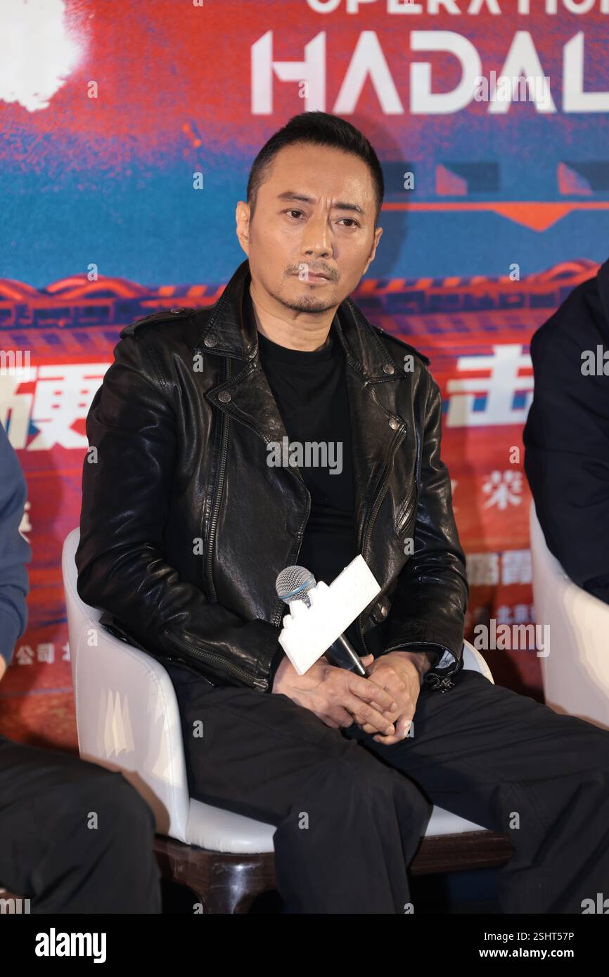 Chinese actor Zhang Hanyu attends an activity in Beijing, China, 7 ...