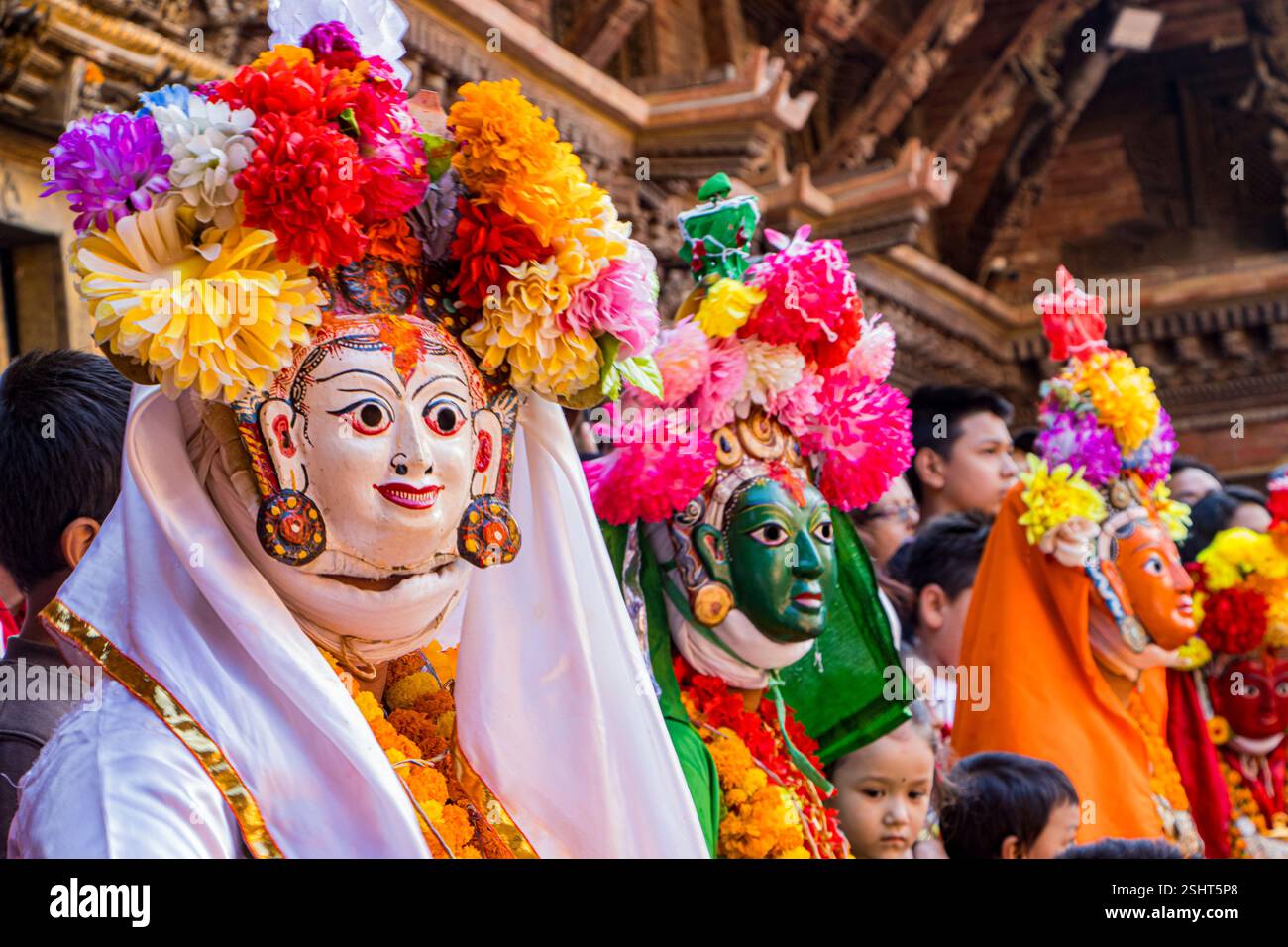 Ashtamatrika dance features 8 mother goddesses and 5 Newar Patron ...