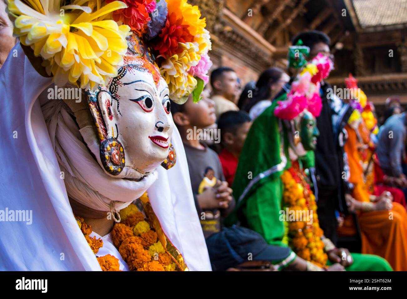 Ashtamatrika dance features 8 mother goddesses and 5 Newar Patron ...