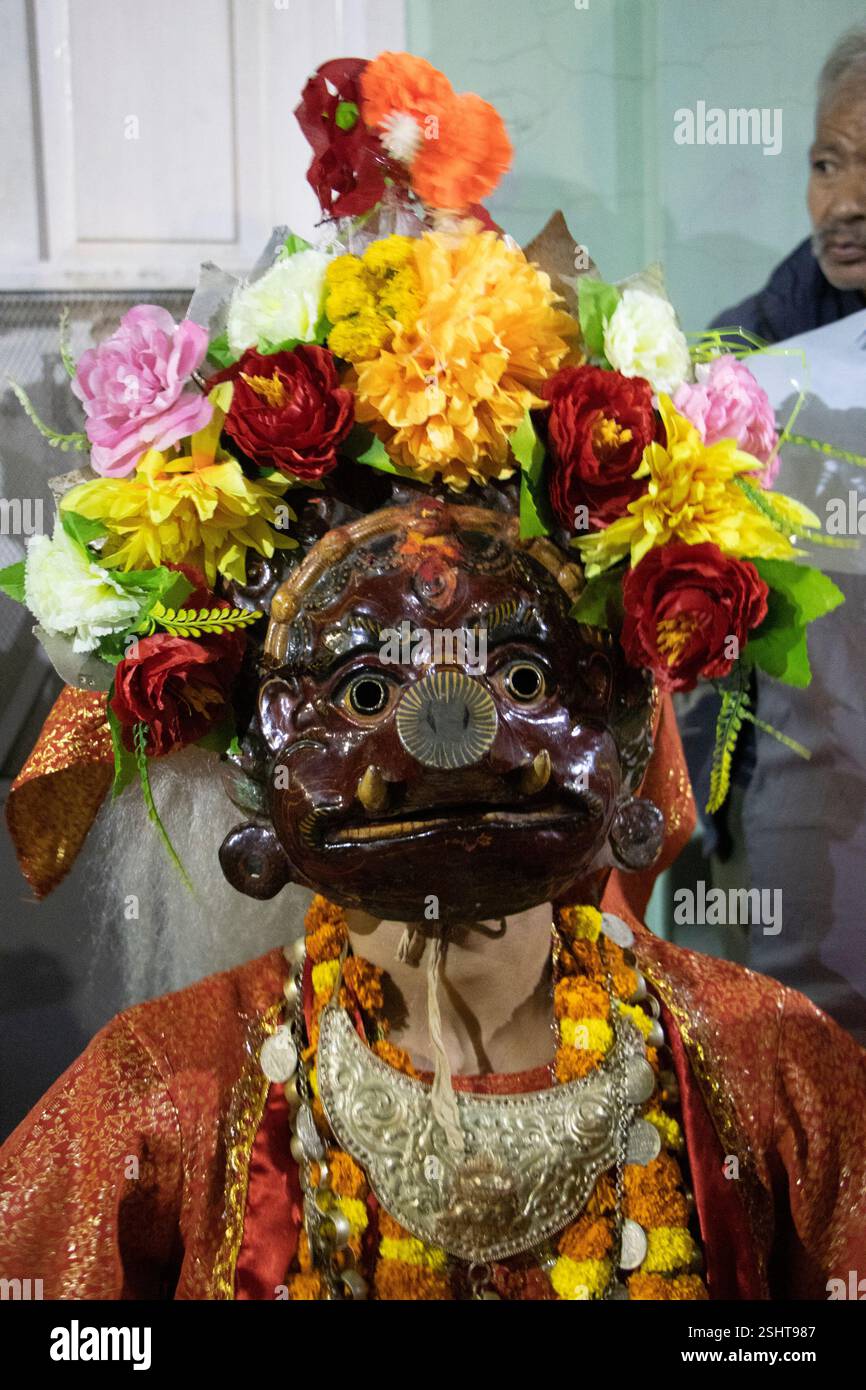 Baraha, the boar god is one of the Ashtamatrika dancers during the ...