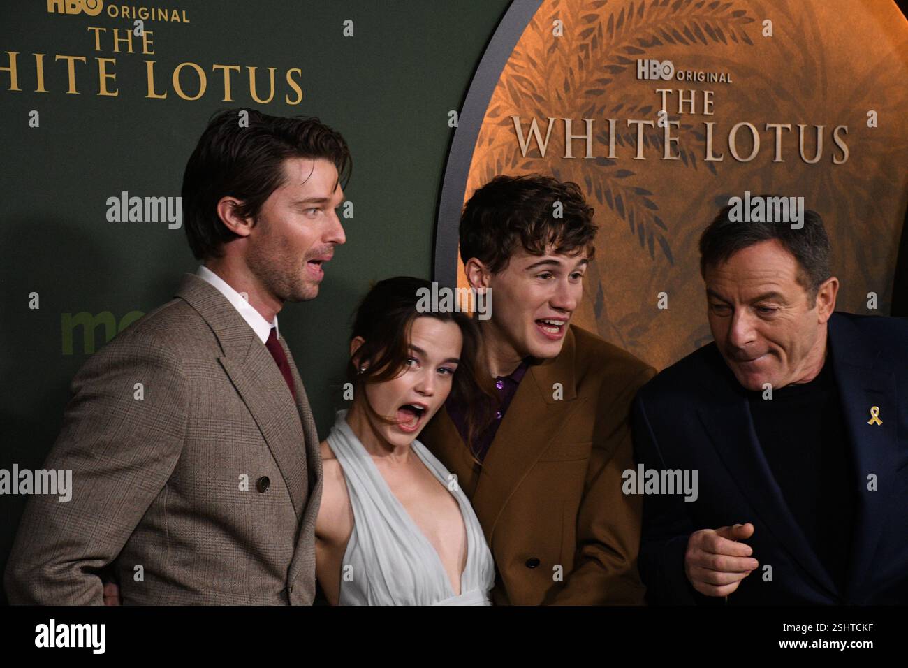 Los Angeles, California, USA 10th February 2025 (L-R) Actor Patrick ...