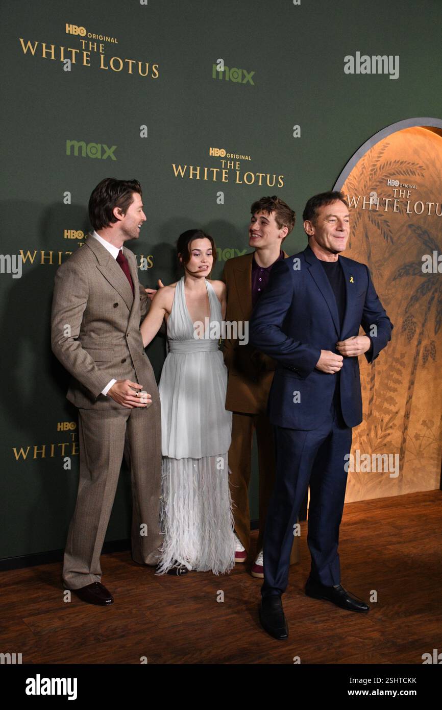 Los Angeles, California, USA 10th February 2025 (L-R) Actor Patrick ...