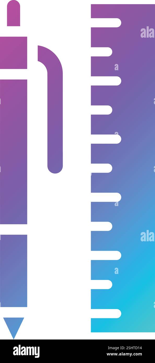 Icon material stationery Cut Out Stock Images & Pictures - Alamy