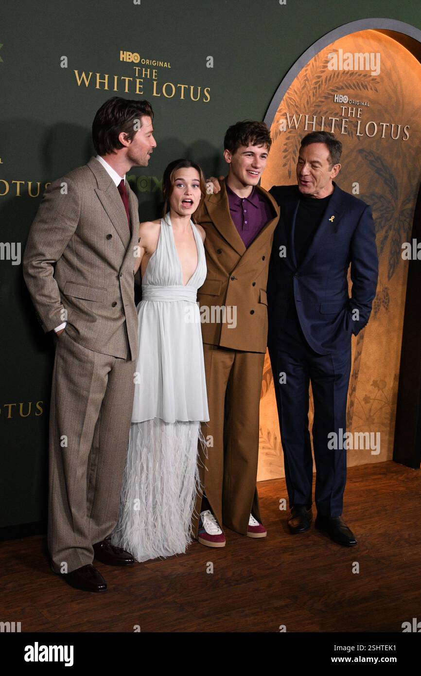 Los Angeles, California, USA 10th February 2025 (L-R) Actor Patrick ...