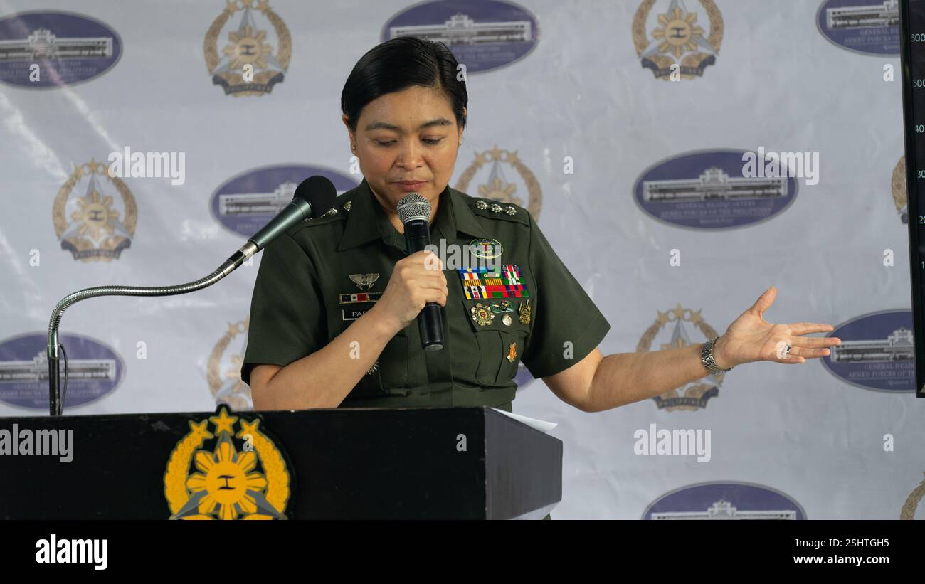Quezon City, Philippines. 11st February 2025. Armed Forces of the ...