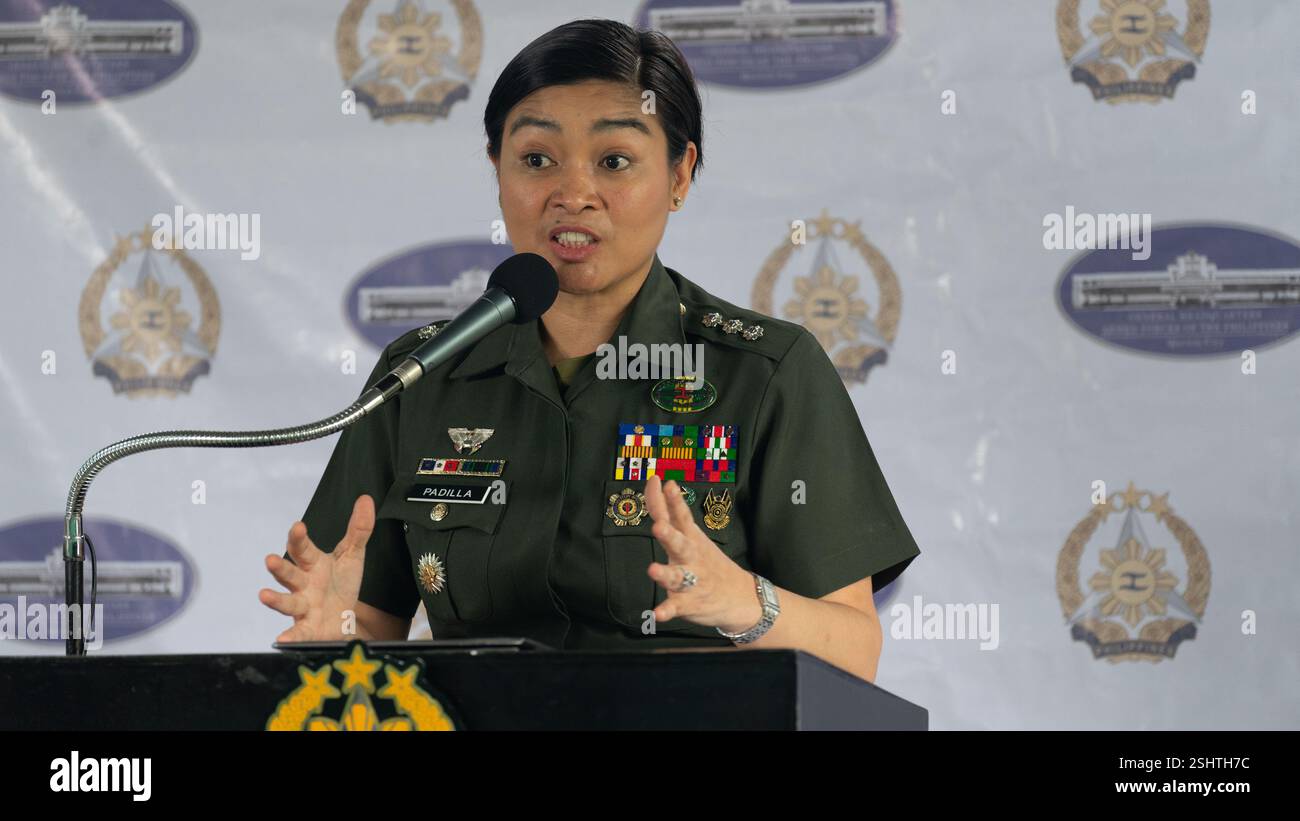 Quezon City, Philippines. 11st February 2025. Armed Forces of the ...