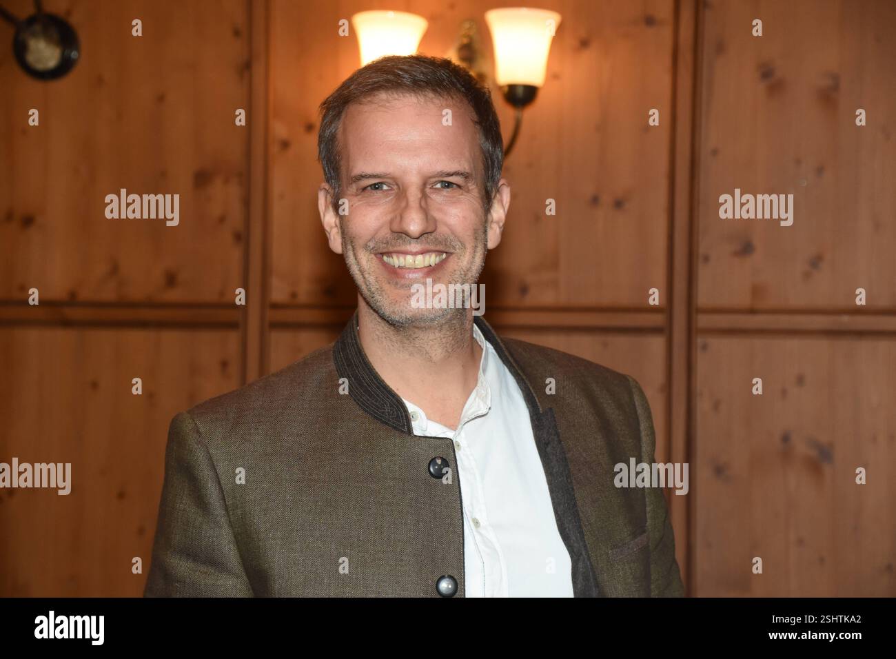 Florian Stadler Schauspieler Muenchen 10.02.2025 Augustiner Stammhaus Herzogspitalstrasse 8 ...