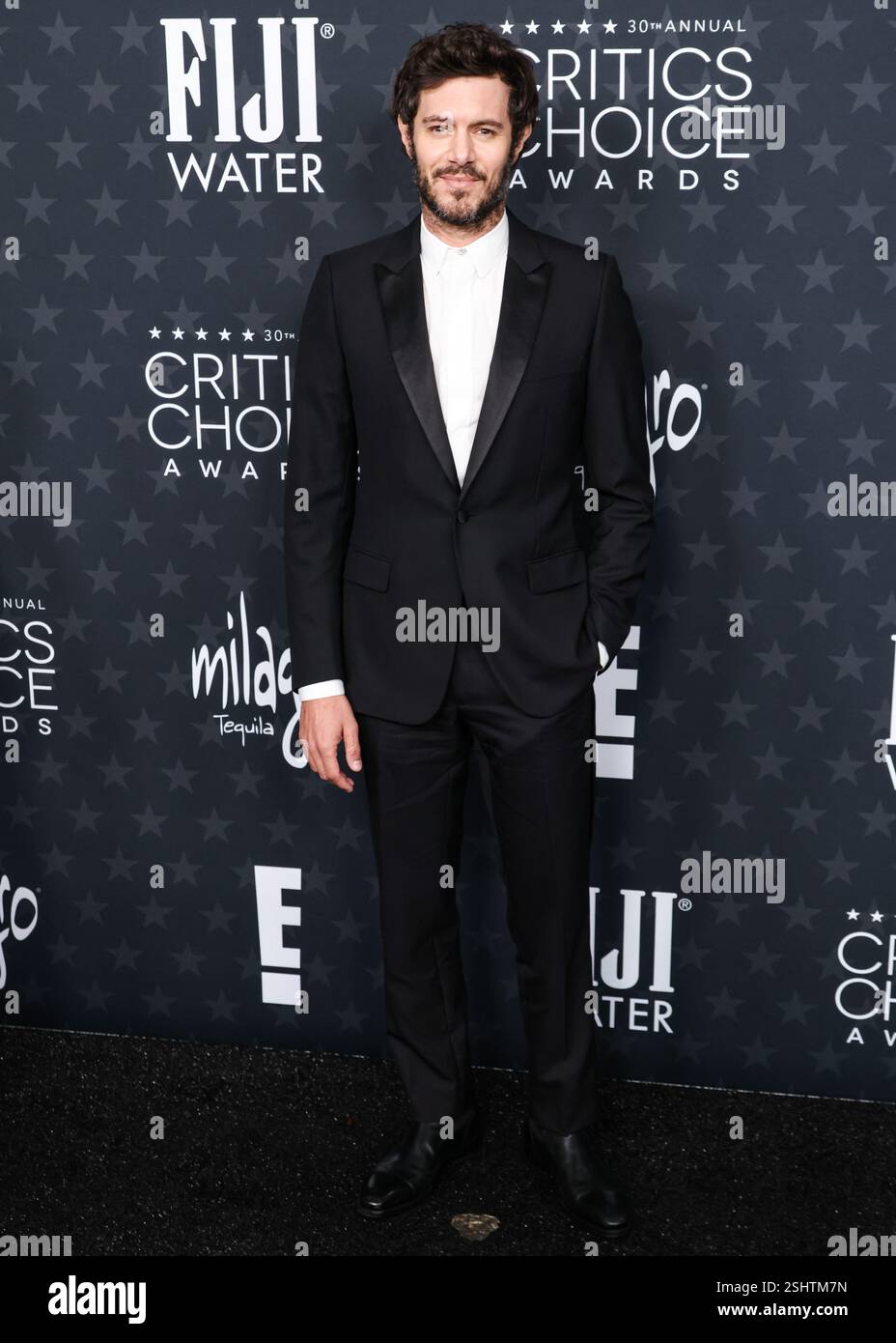 SANTA MONICA, LOS ANGELES, CALIFORNIA, USA - FEBRUARY 07: Adam Brody ...