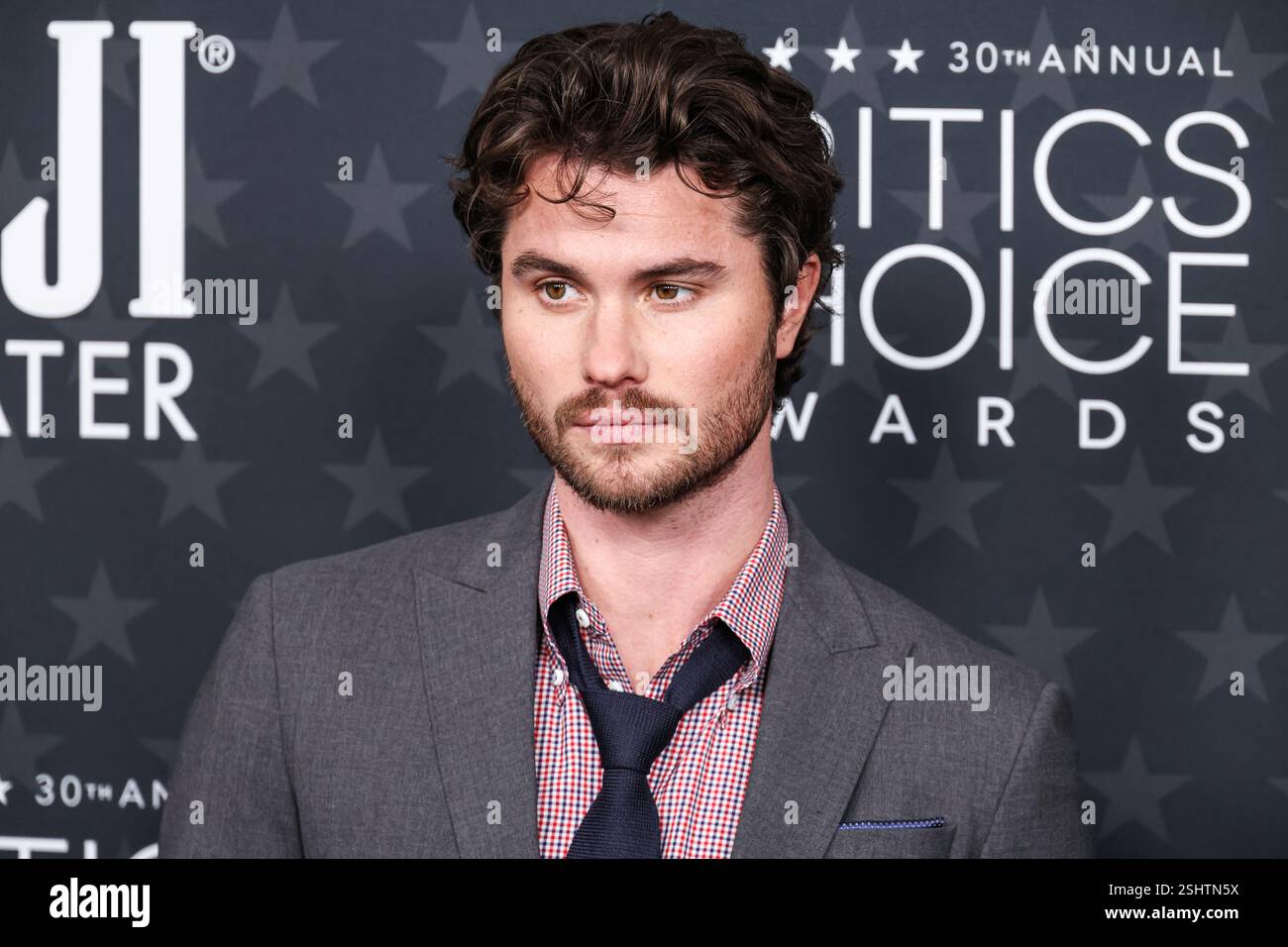 SANTA MONICA, LOS ANGELES, CALIFORNIA, USA - FEBRUARY 07: Chase Stokes ...