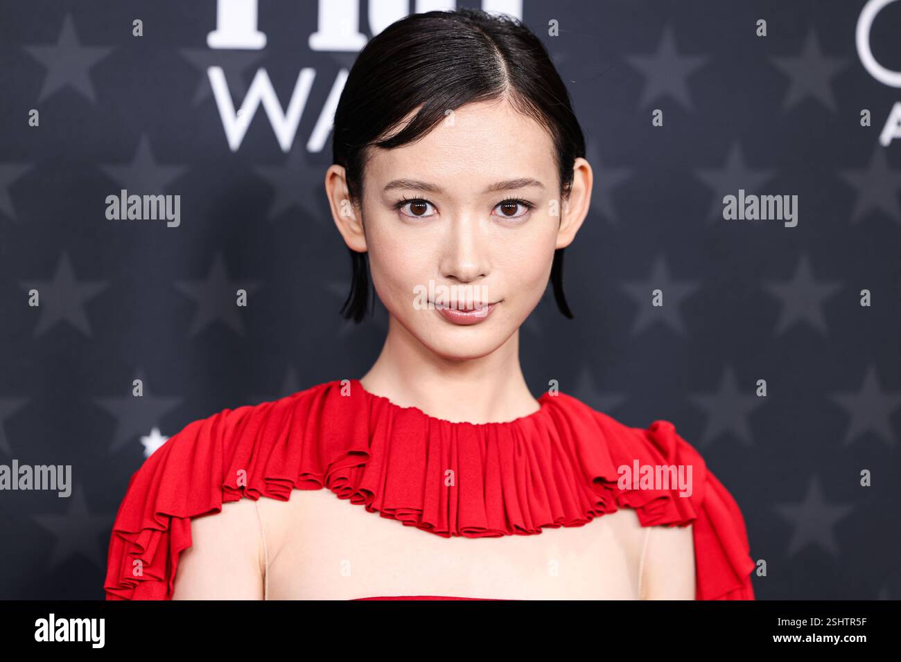 SANTA MONICA, LOS ANGELES, CALIFORNIA, USA - FEBRUARY 07: Moeka Hoshi ...