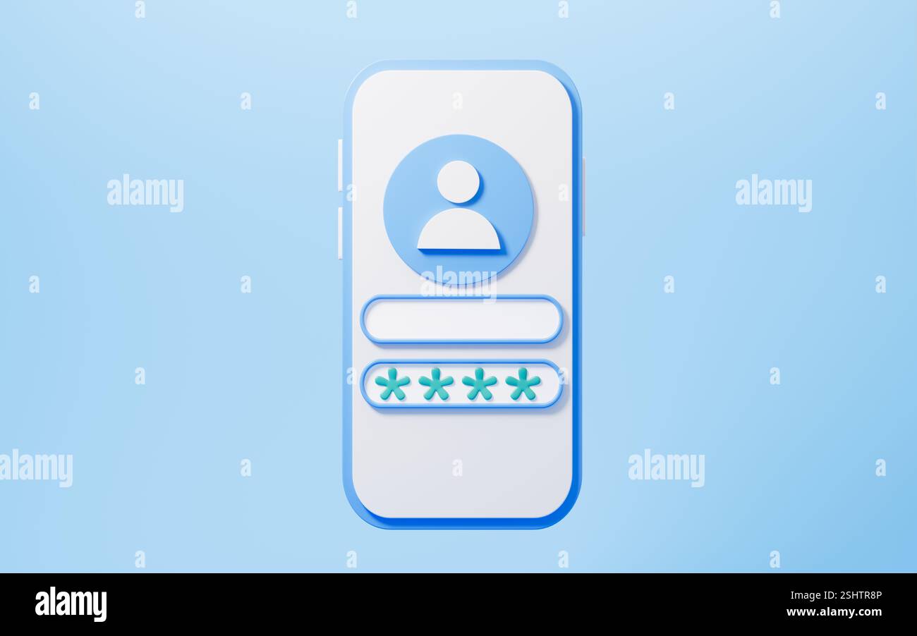 Log In Screen Of The Operating System User Sign In To Account Network Security Personal