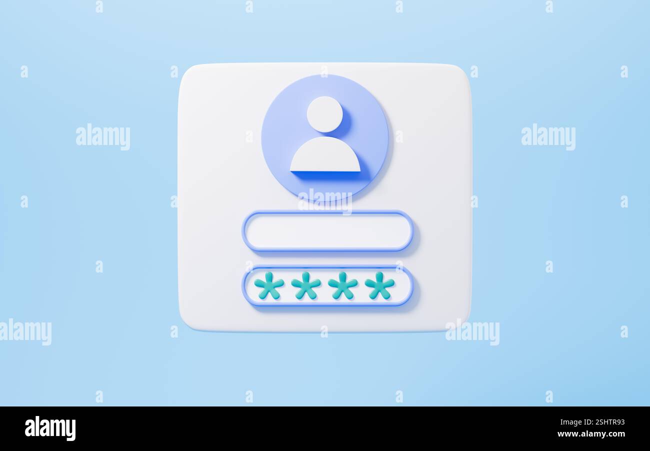 Log In Screen Of The Operating System User Sign In To Account Network Security Personal