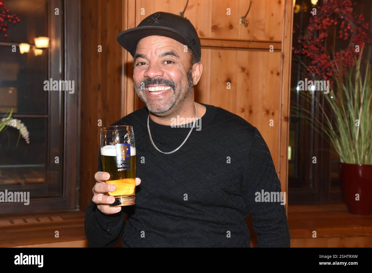 Simon Pearce Schauspieler Muenchen 10.02.2025 Augustiner Stammhaus ...