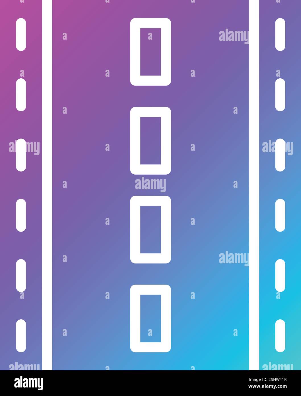 Runway Vector Icon Design Illustration Stock Vector Image & Art - Alamy
