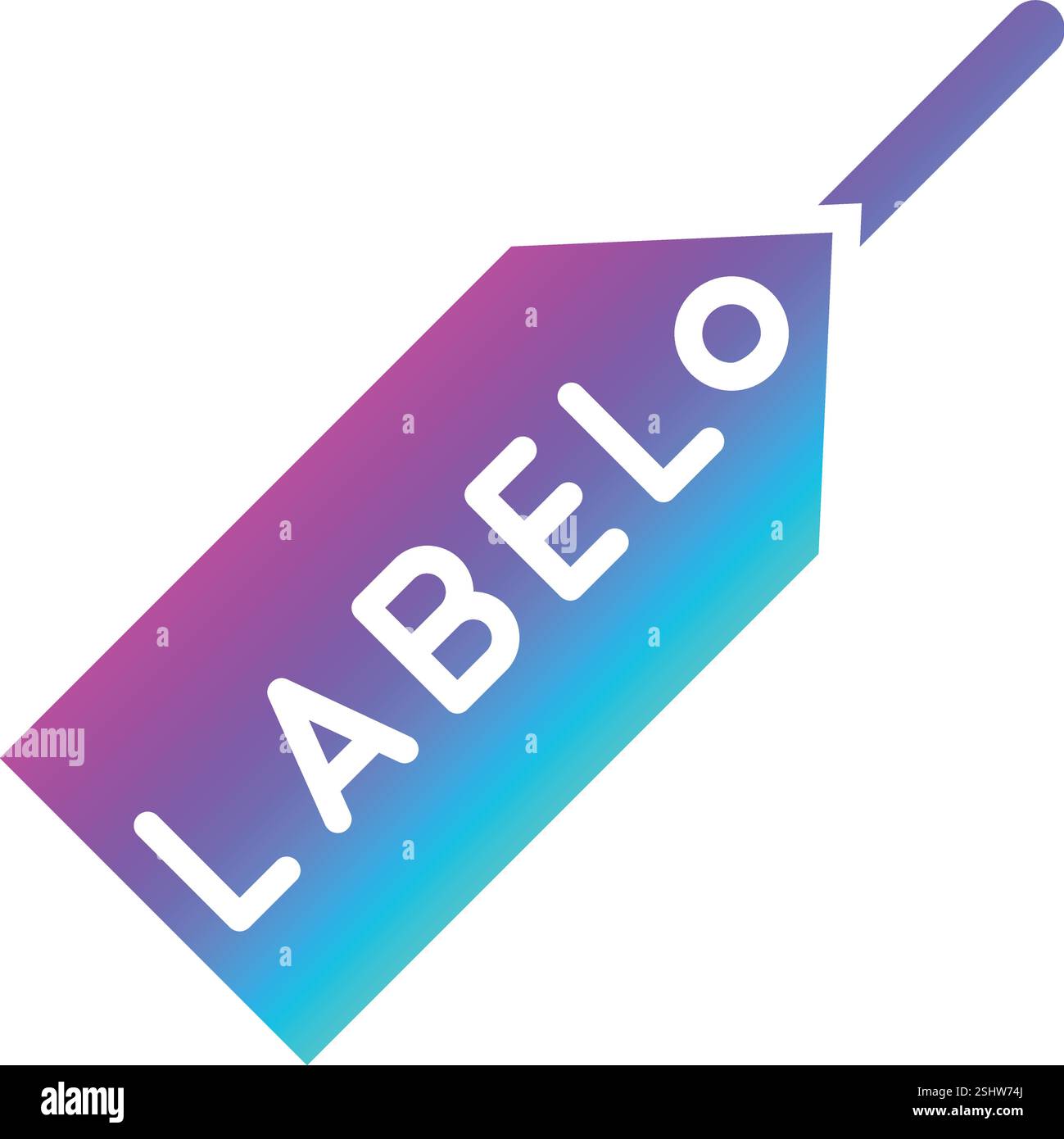 Label Vector Icon Design Illustration Stock Vector Image & Art - Alamy