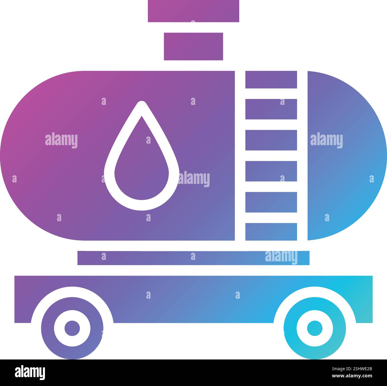 Oil tank Vector Icon Design Illustration Stock Vector Image & Art - Alamy