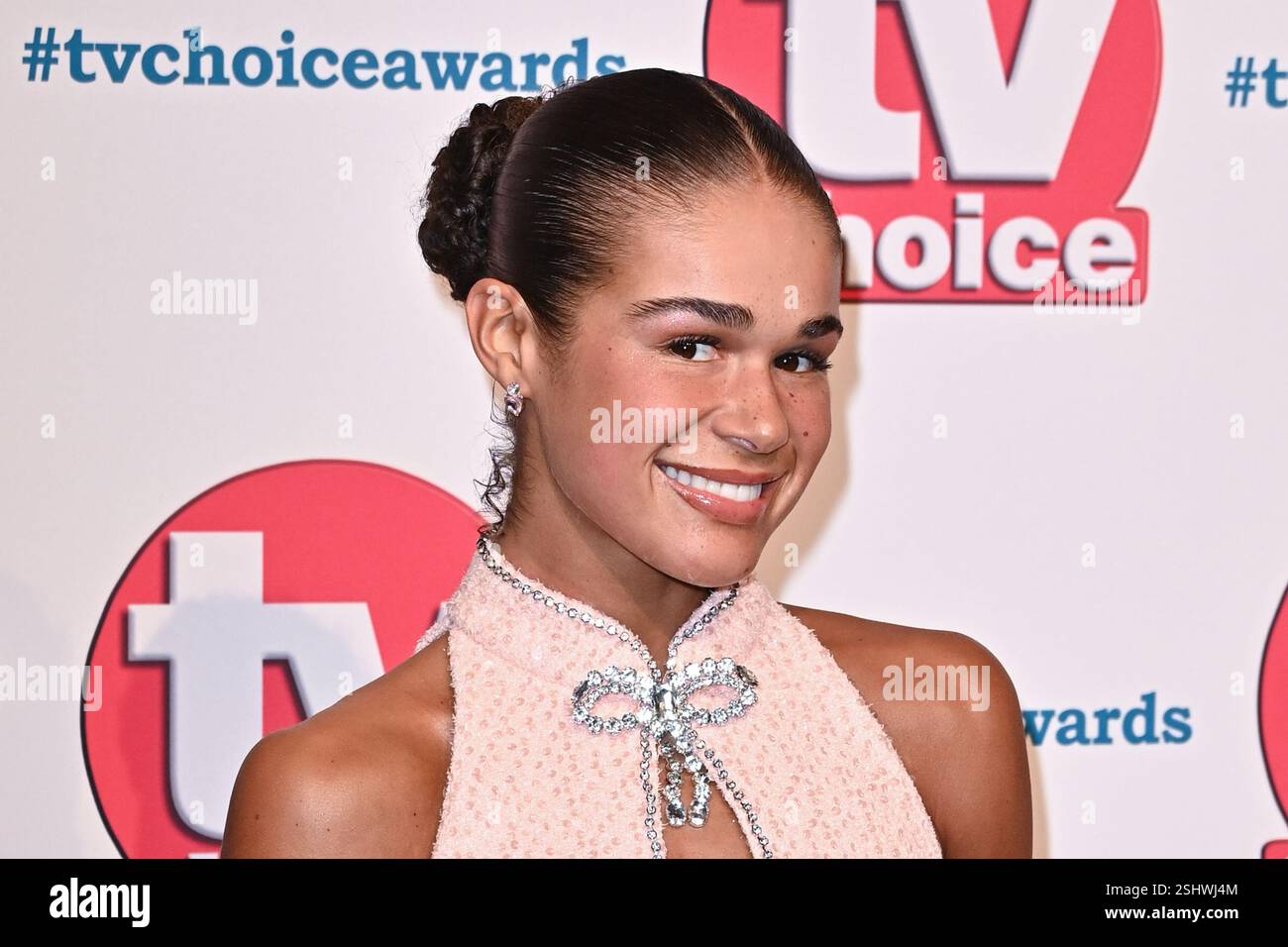 Tillie Amartey attends the ‘TV Choice Awards 2025' - at the Park Lane ...