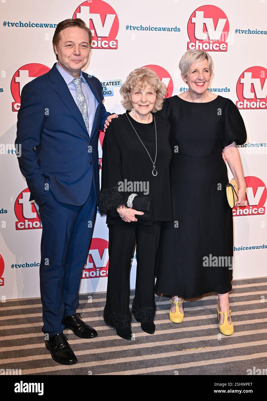Shaun Dooley, Jo Hamilton and Julie Hesmondhalgh attends the ‘TV Choice ...