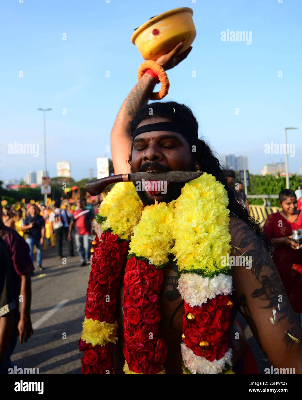 MALAYSIA KUALA LUMPUR 11/02/25. Thaipusam is a Tamil Hindu festival ...