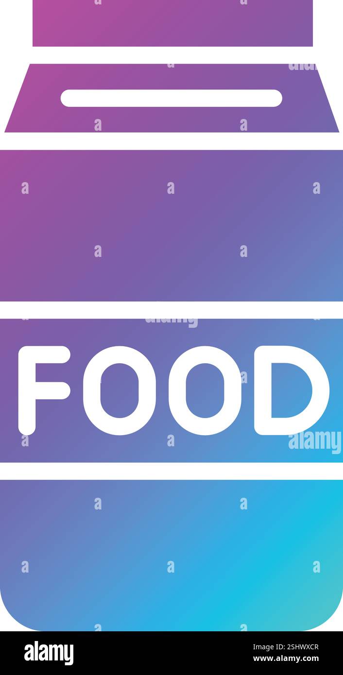 Food package glyph icon Cut Out Stock Images & Pictures - Alamy