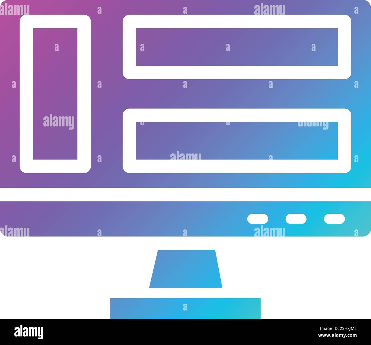 Dashboard Vector Icon Design Illustration Stock Vector Image & Art - Alamy