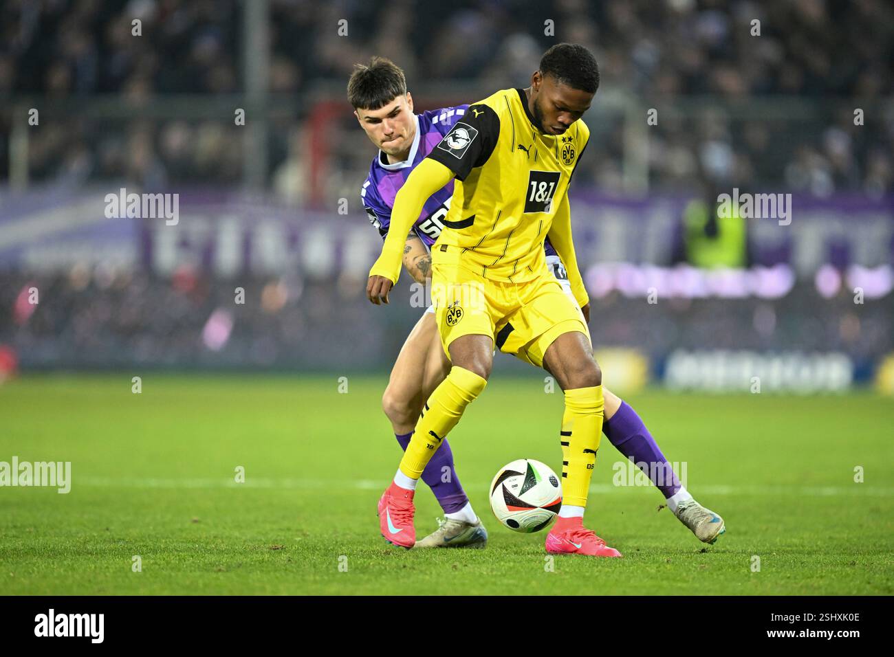 3. Liga - VfL Osnabrück - Borussia Dortmund II am 09.02.2025 an der ...