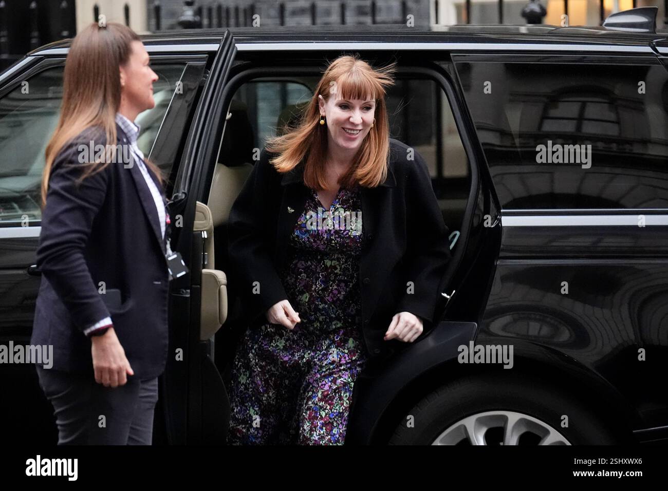 Deputy Prime Minister Angela Rayner arrives in Downing Street, London ...