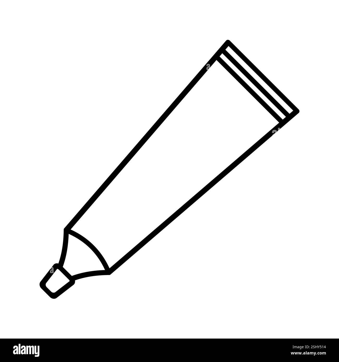 Toothpaste tube drawing black lines cartoon comic tube tooth cream ...