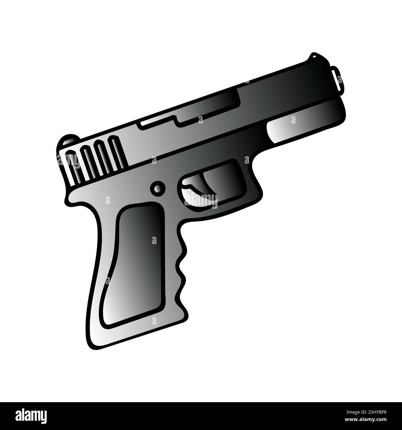 Pistol drawing hi-res stock photography and images - Alamy