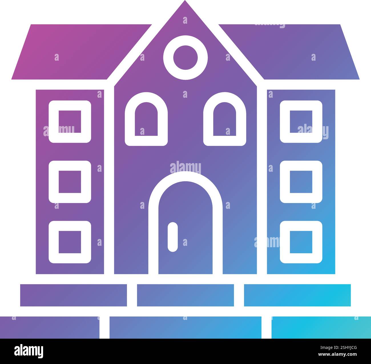 Mansion Vector Icon Design Illustration Stock Vector Image & Art - Alamy