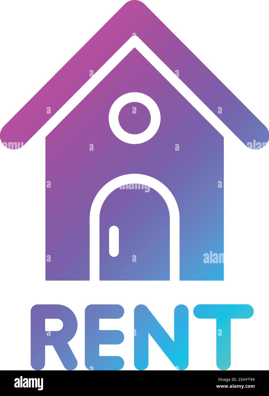 Rent Vector Icon Design Illustration Stock Vector Image & Art - Alamy