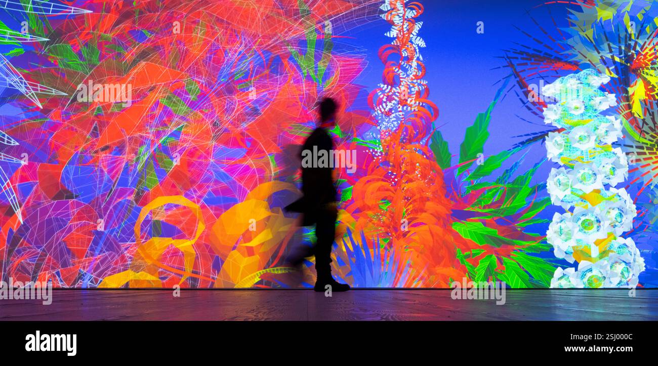 Saatchi Gallery, London, UK. 11th Feb, 2025. FLOWERS, Flora in ...