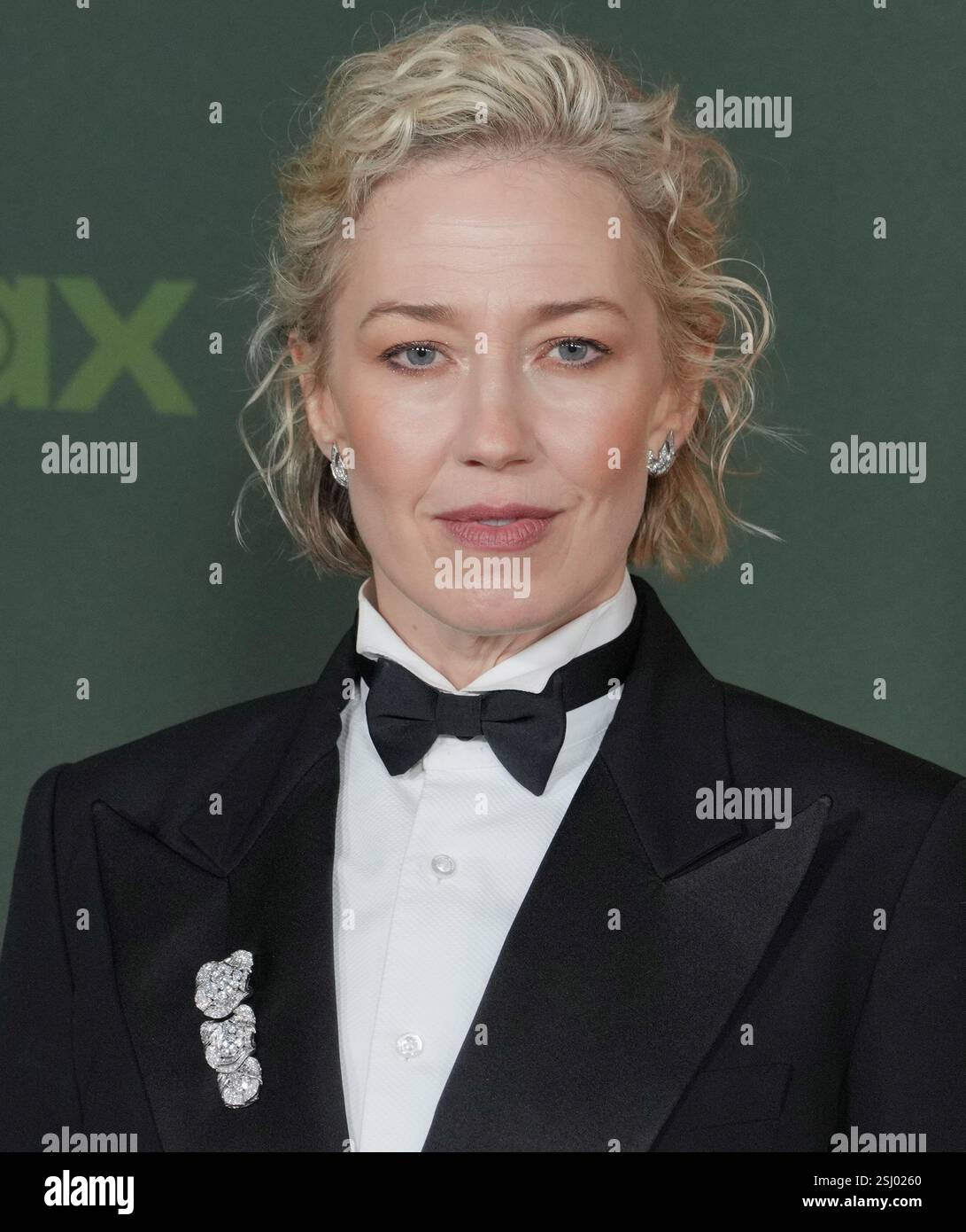 Los Angeles, USA. 10th Feb, 2025. Carrie Coon arrives at the HBO ...