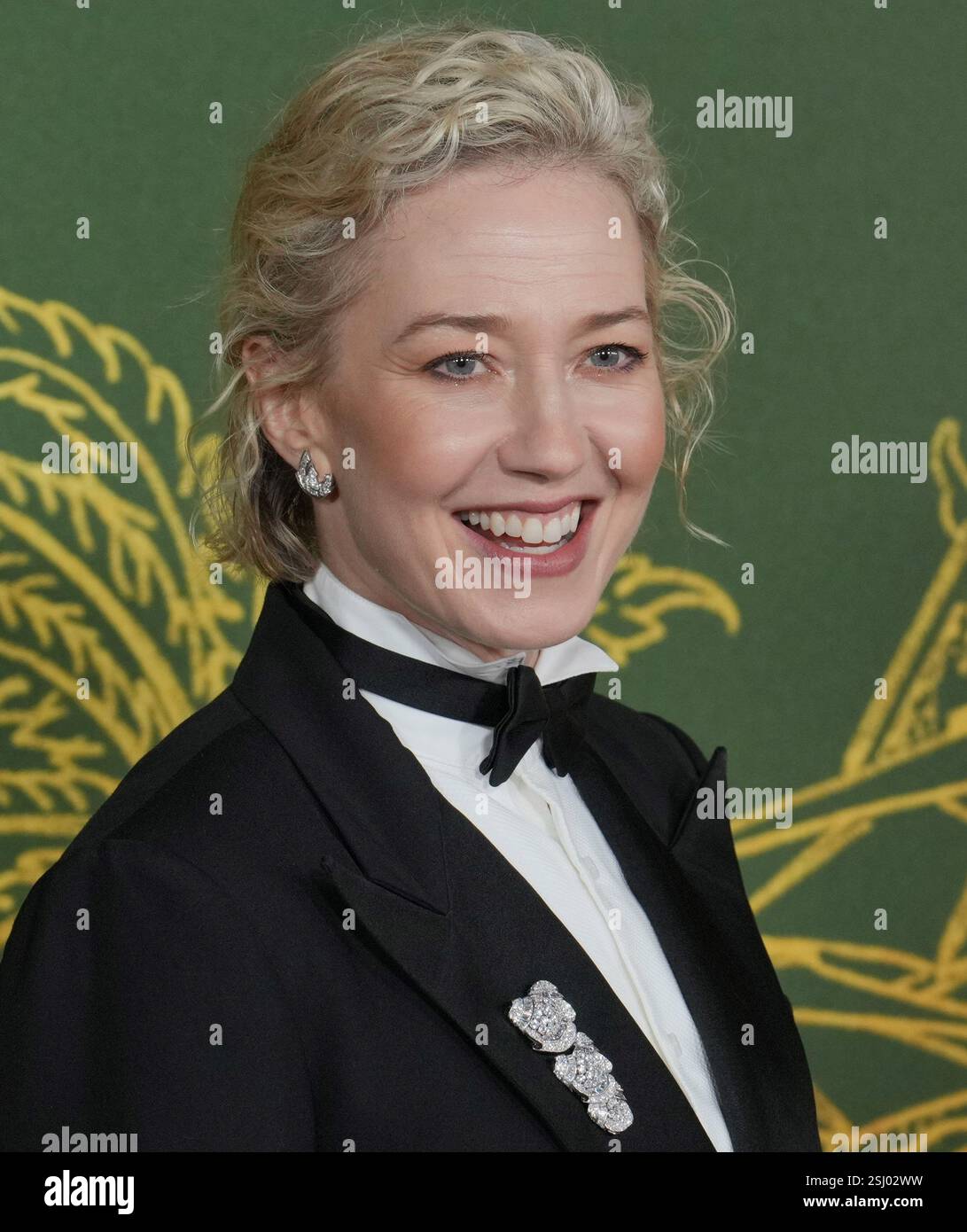 Los Angeles, USA. 10th Feb, 2025. Carrie Coon arrives at the HBO ...