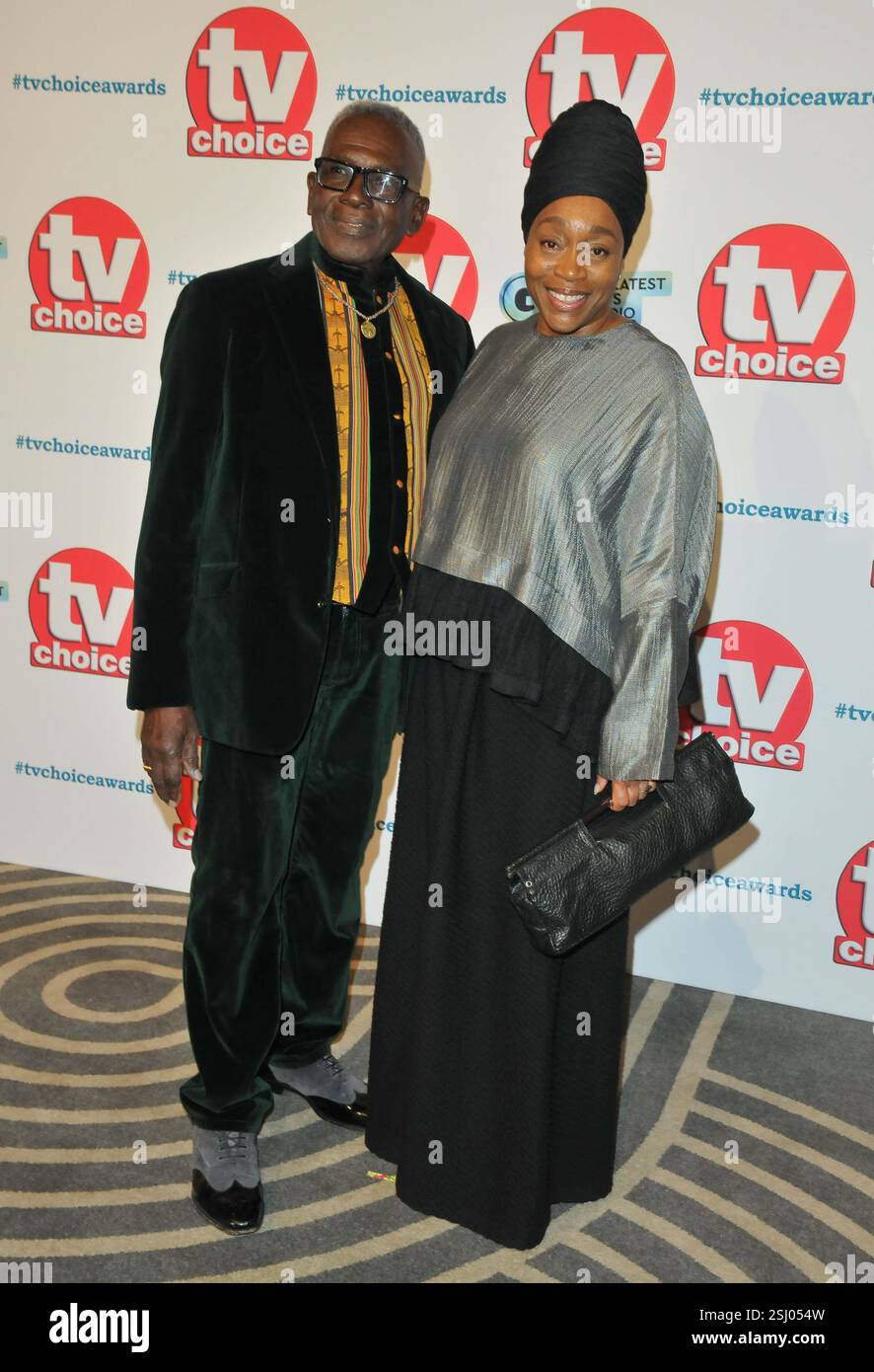 London, UK. 10th Feb, 2025. Rudolph Walker and Angela Wynter at the TV ...