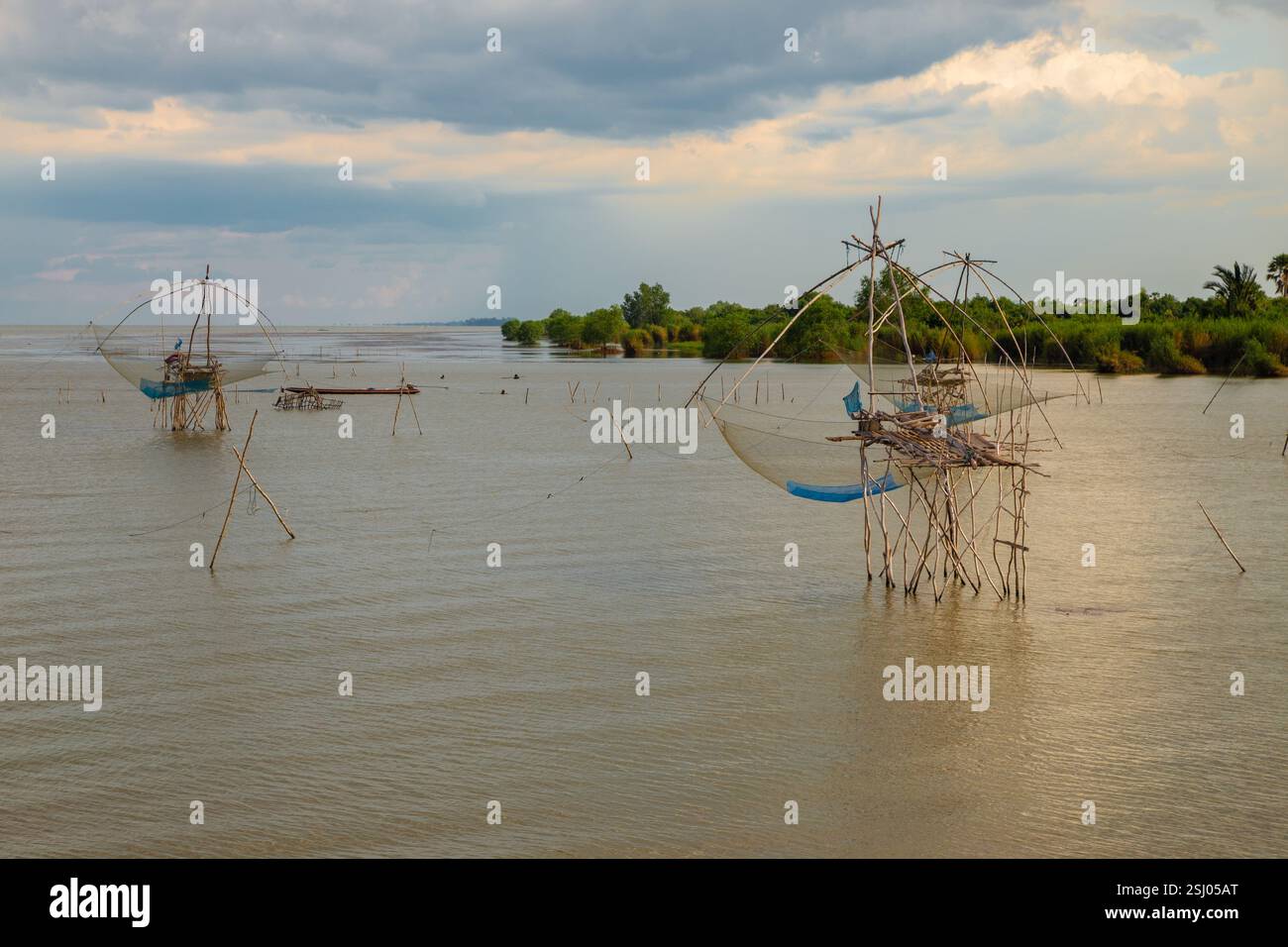 A giant fish trap or a fish trap is a device used to catch large fish ...