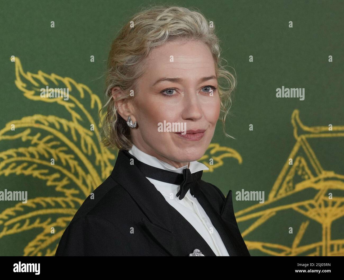 Los Angeles, USA. 10th Feb, 2025. Carrie Coon arrives at the HBO ...