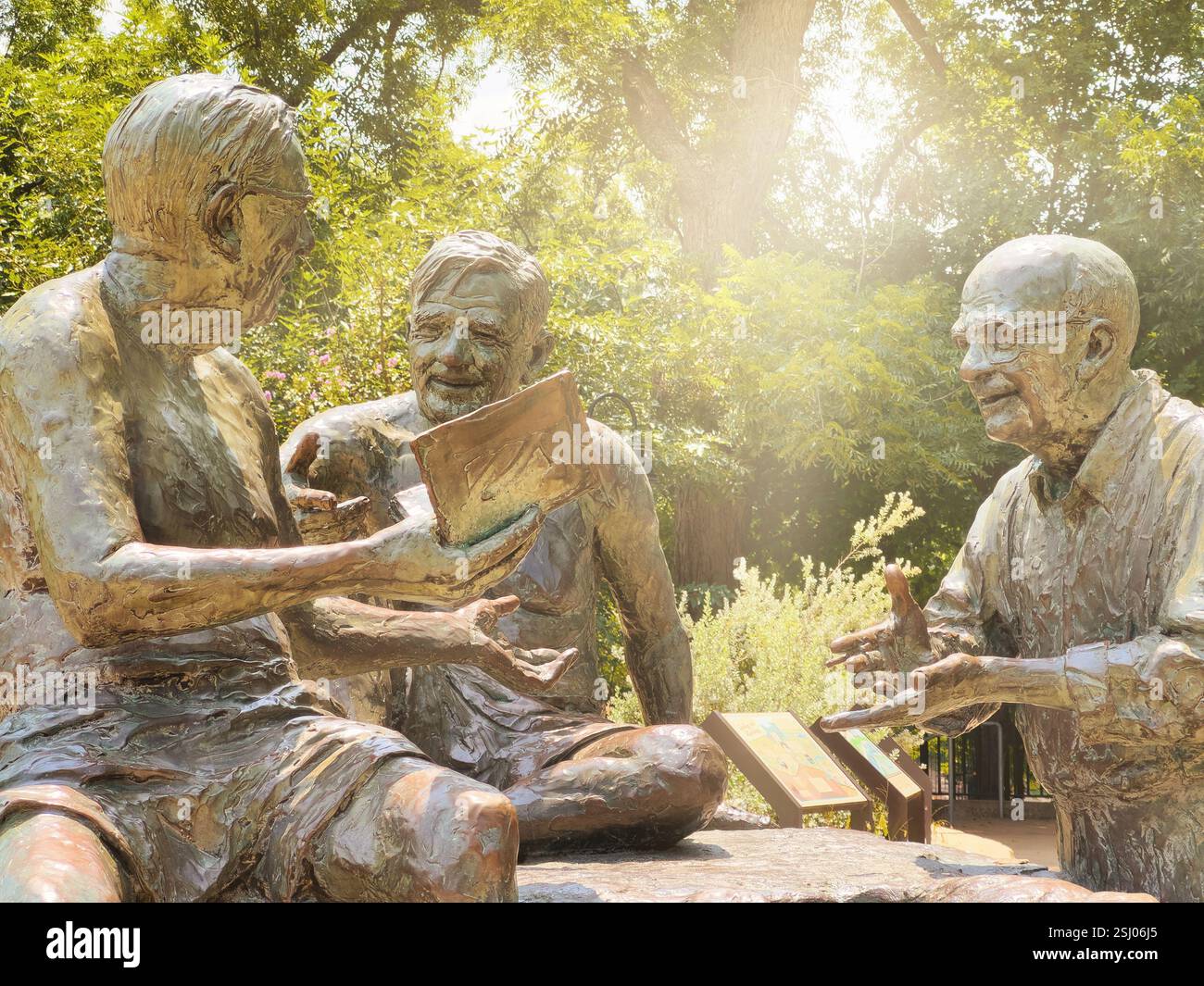 Philosopher's Rock sculpture in Zilker Park near Barton Springs Pool ...